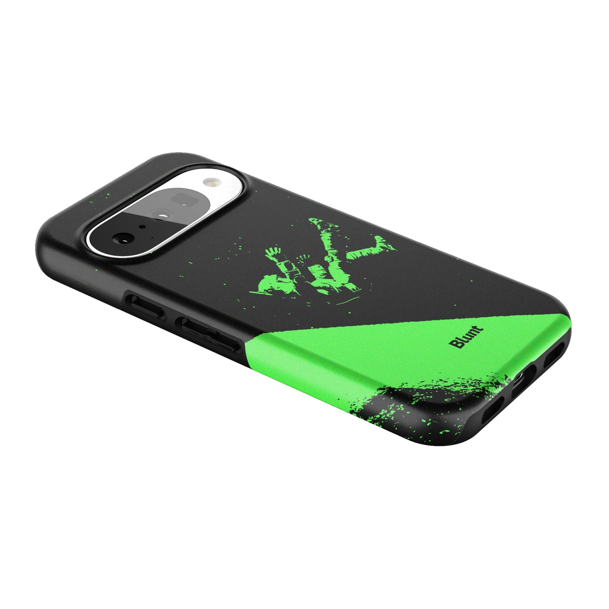 Green Void Pixel Case – Blunt Cases