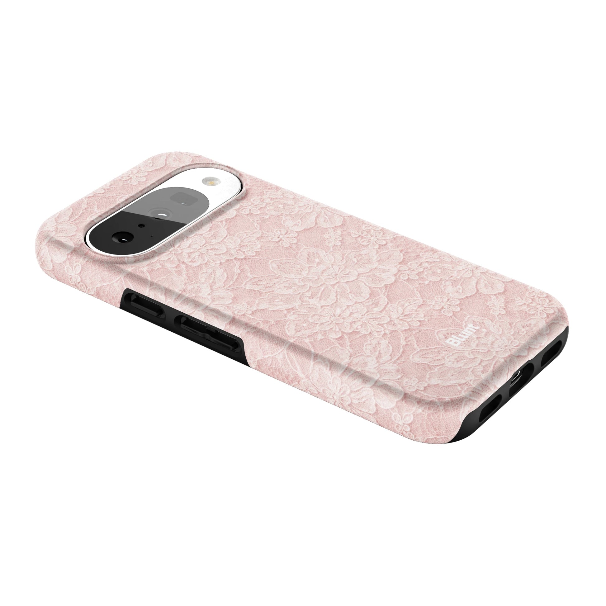 Blush Lace Pixel Case – Blunt Cases