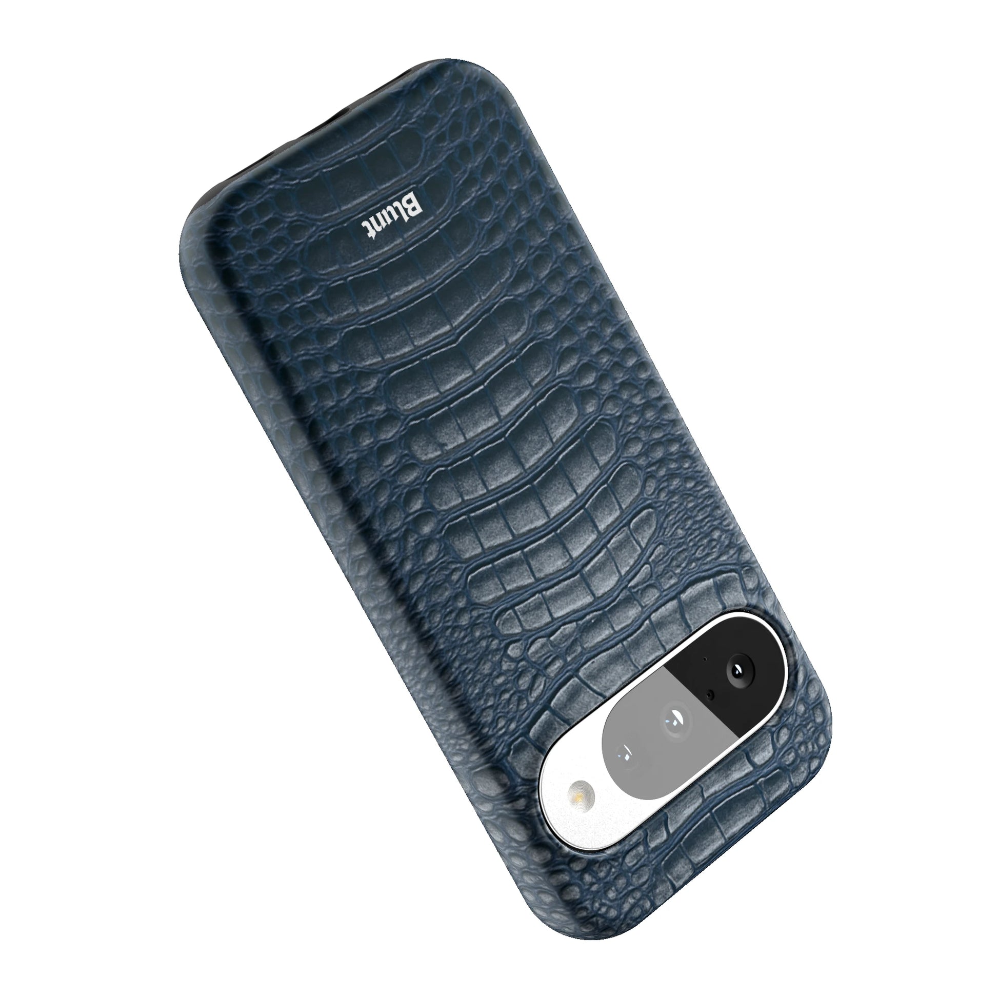 Navy Croc Pixel Case – Blunt Cases