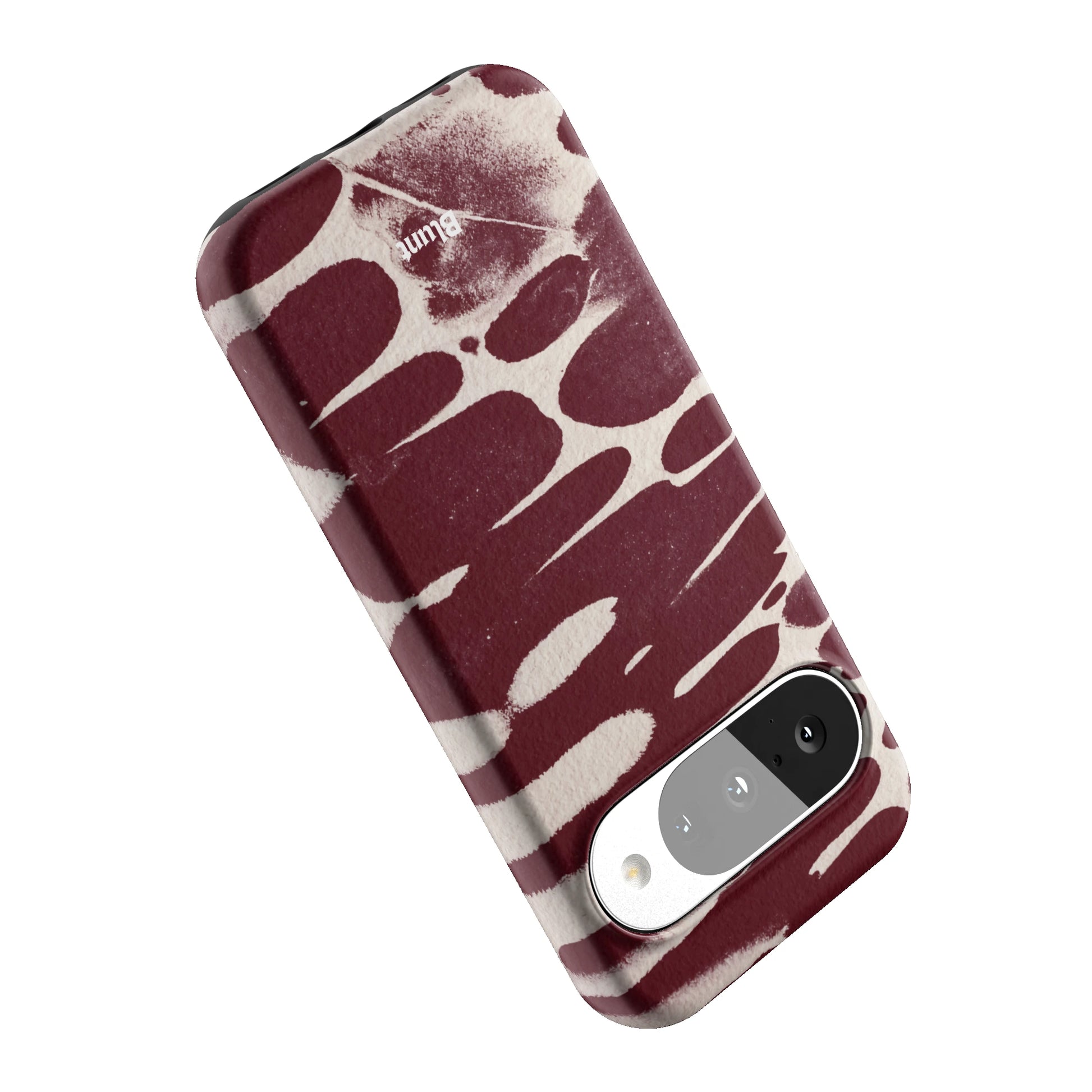 Crimson Noir Abstract Pixel Case – Blunt Cases