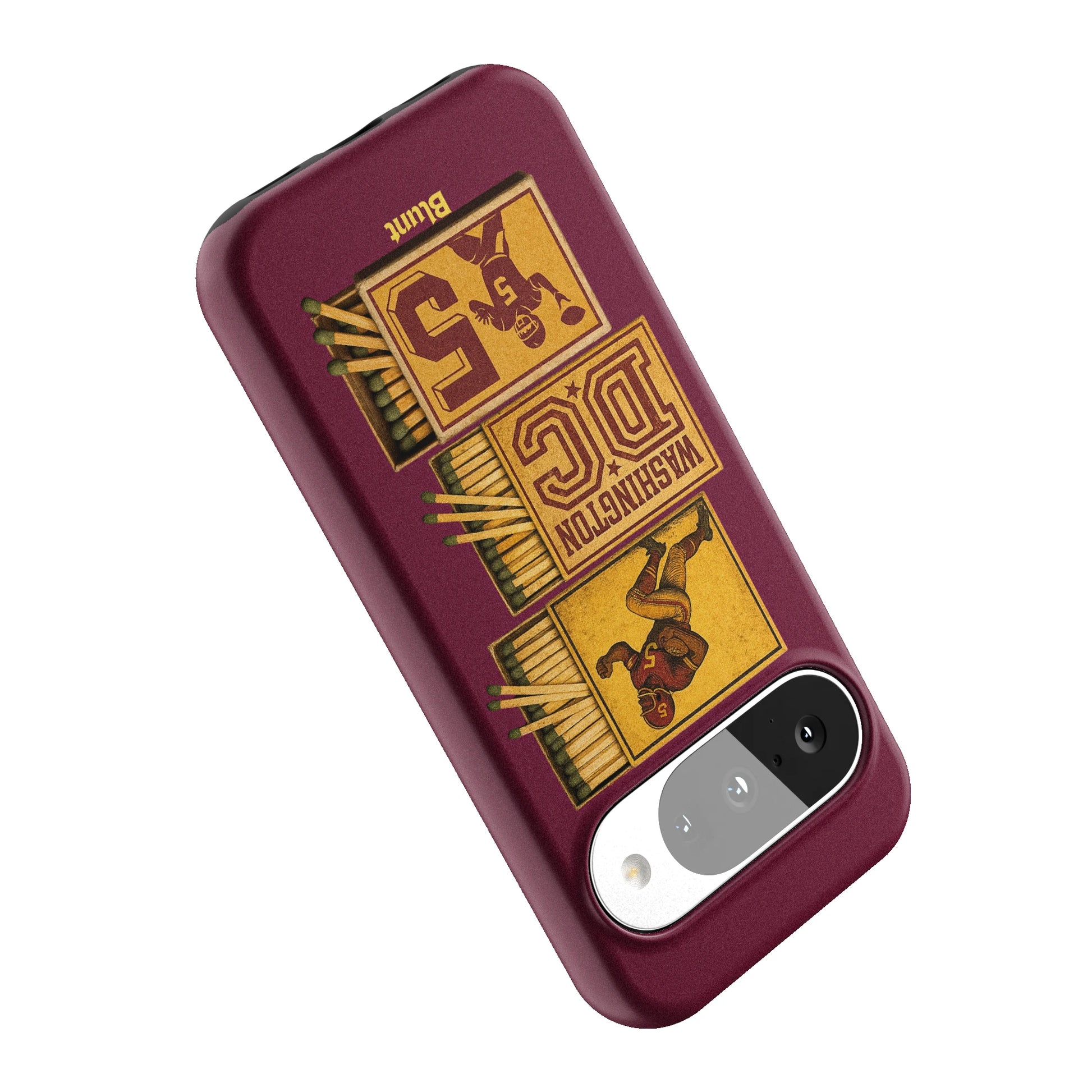 DC Football Pixel Case – Blunt Cases