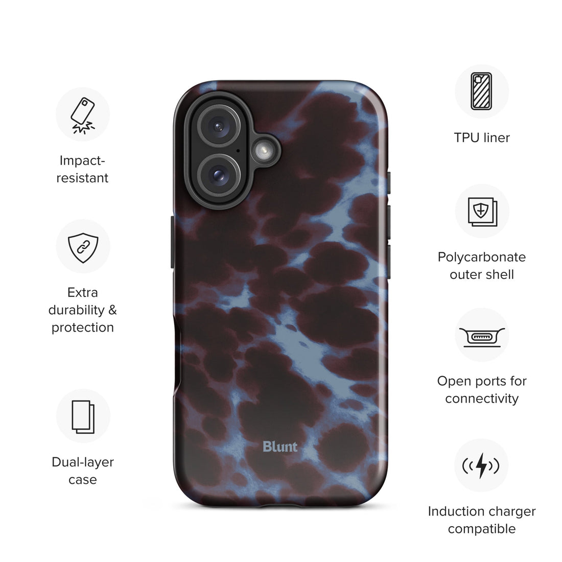 Blueberry Ember iPhone Case – Blunt Cases