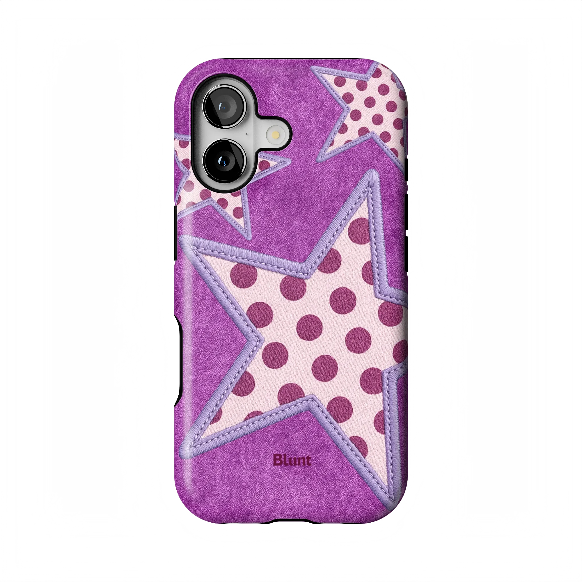 Lilac Crush Polka Star iPhone Case – Blunt Cases