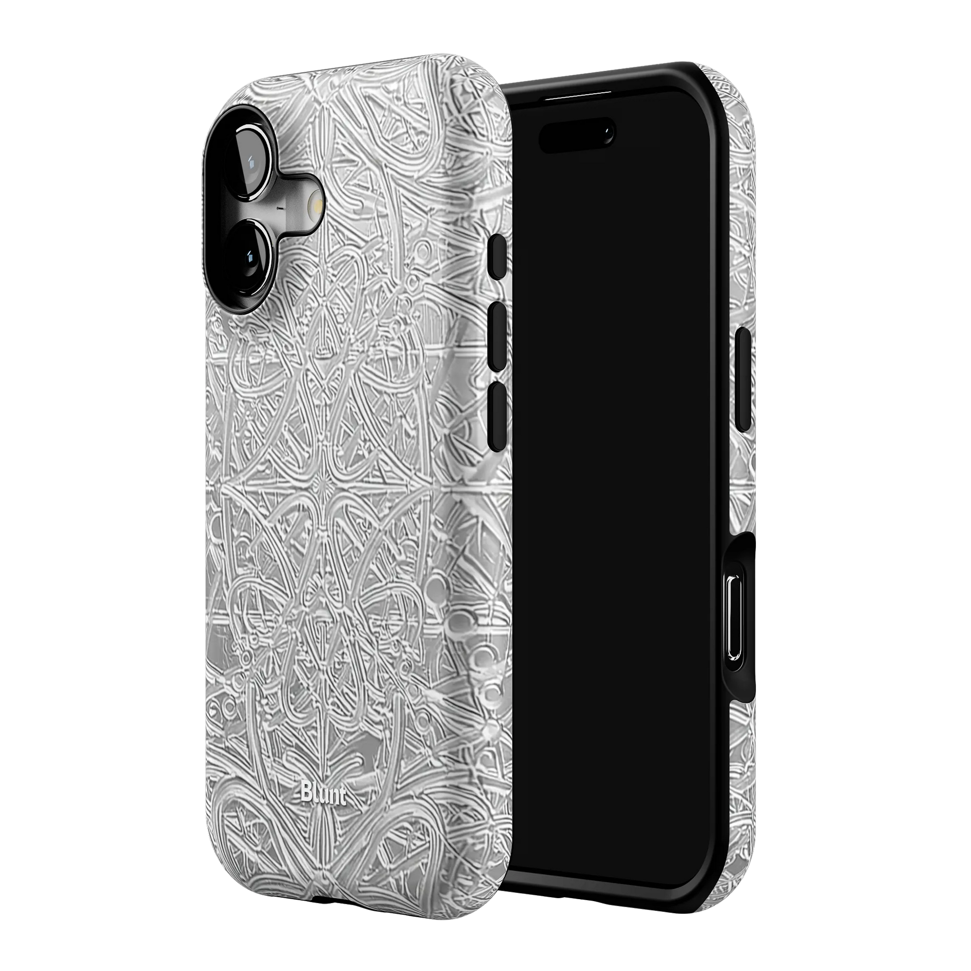 Silver Sanctum iPhone Case – Blunt Cases