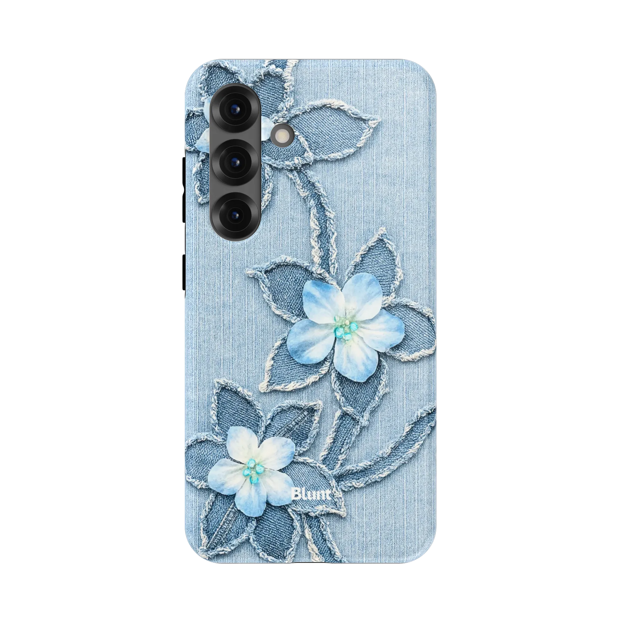 Denim Blue Bloom Samsung Case – Blunt Cases