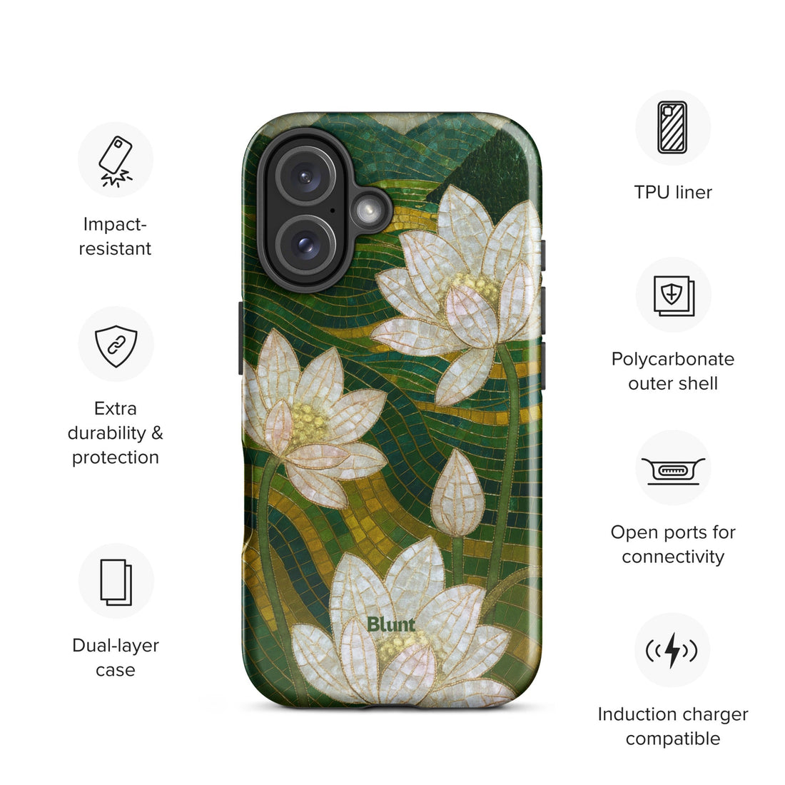 Water Lily iPhone Case – Blunt Cases