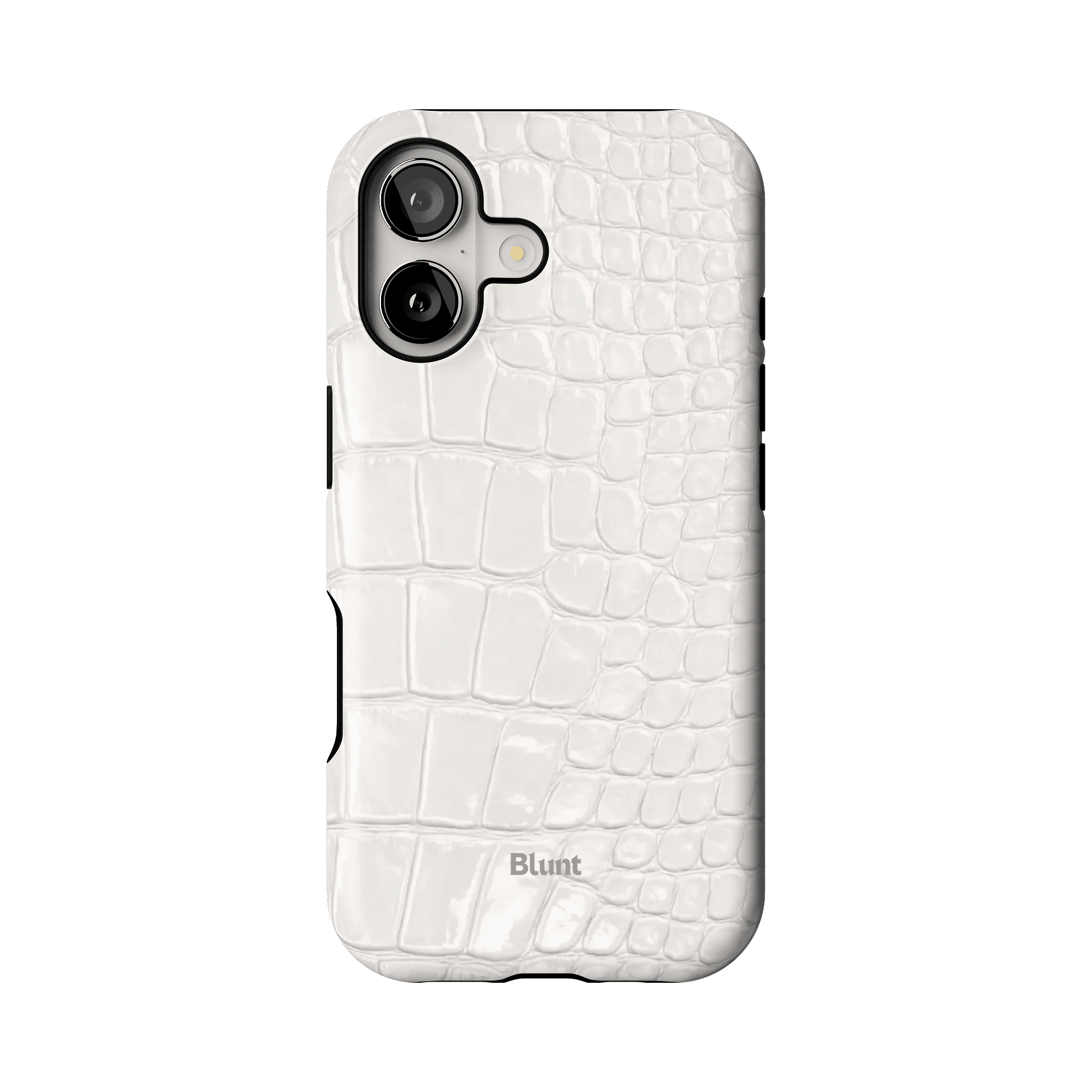 White Plush iPhone Case – Blunt Cases